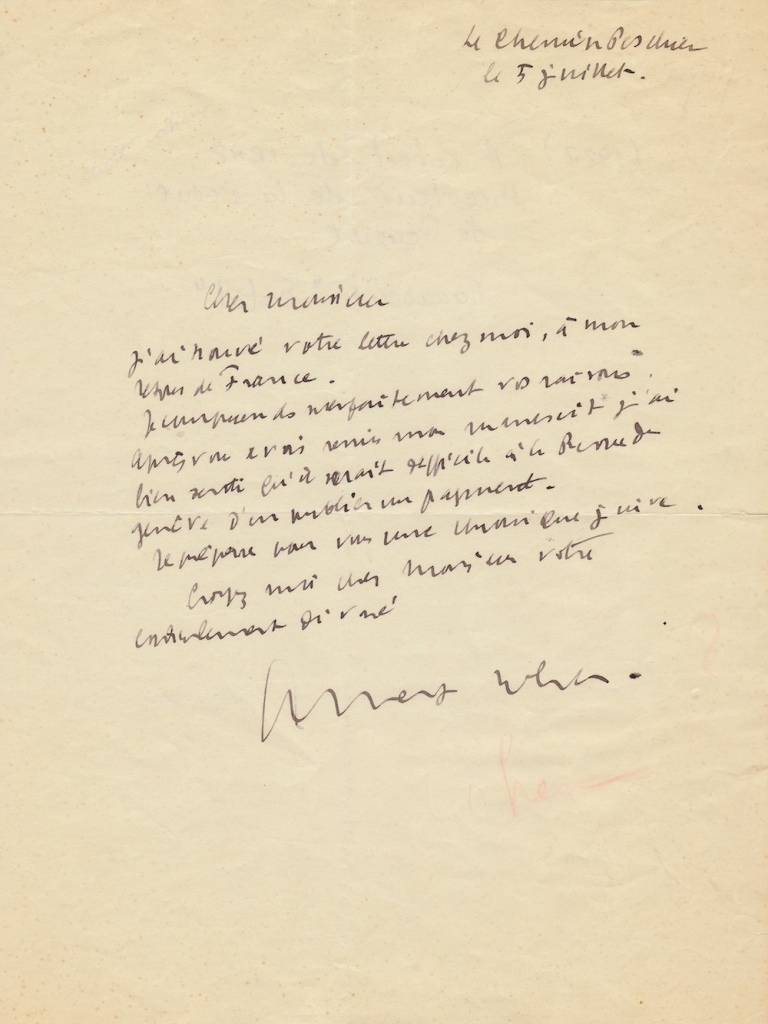 cohen-autographe - Autographes des Siècles