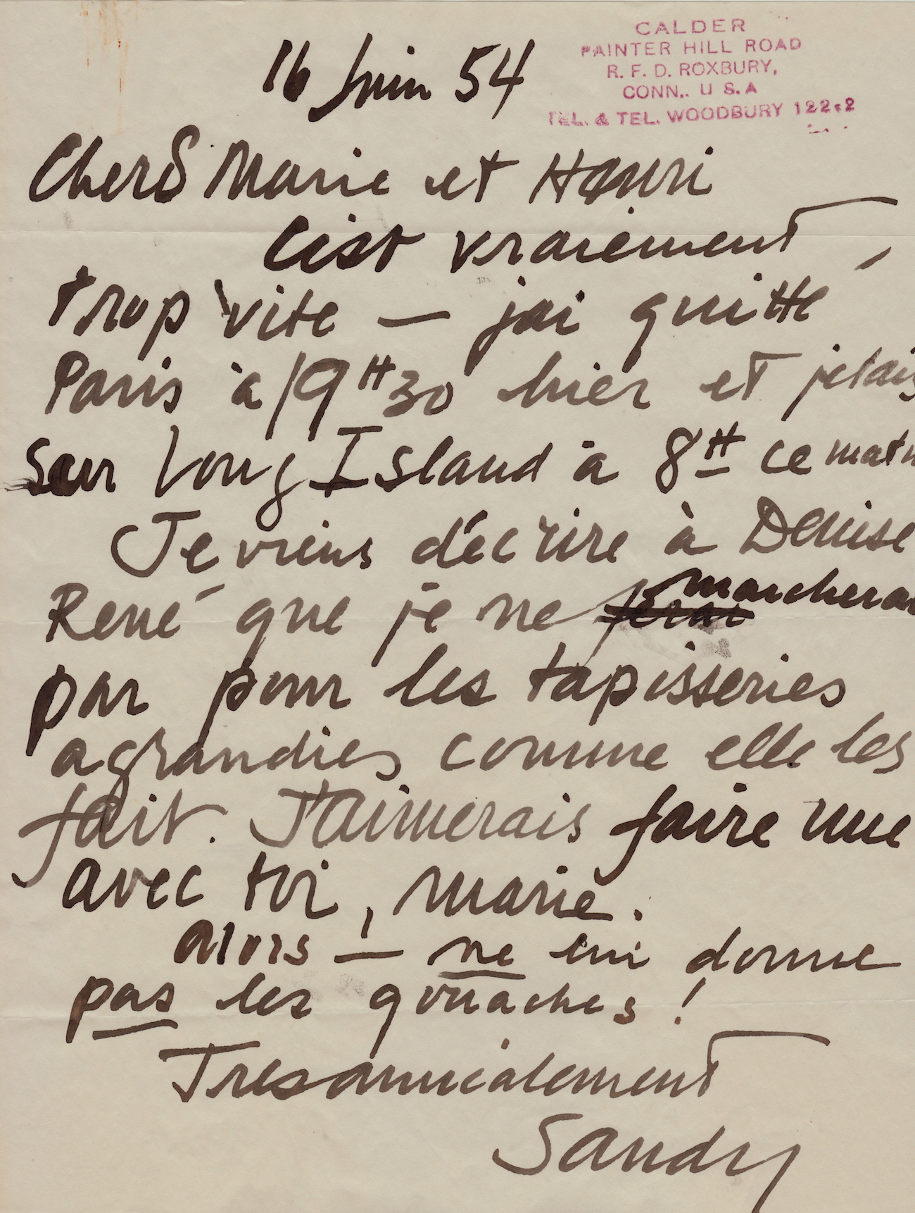 Calder - Autographs of centuries