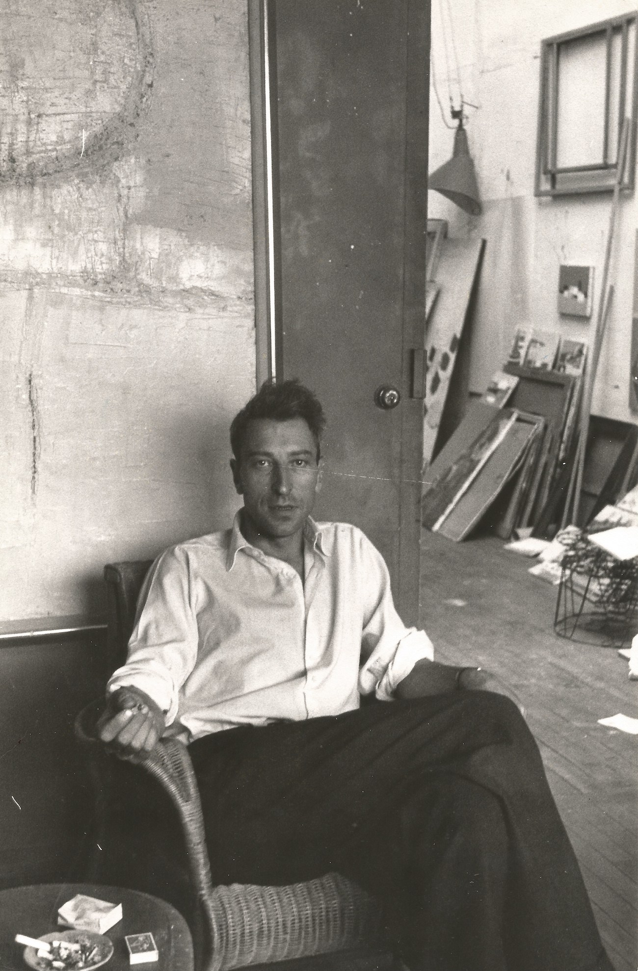 Nicolas de STAËL - Photographie originale signée par Denise Colomb.