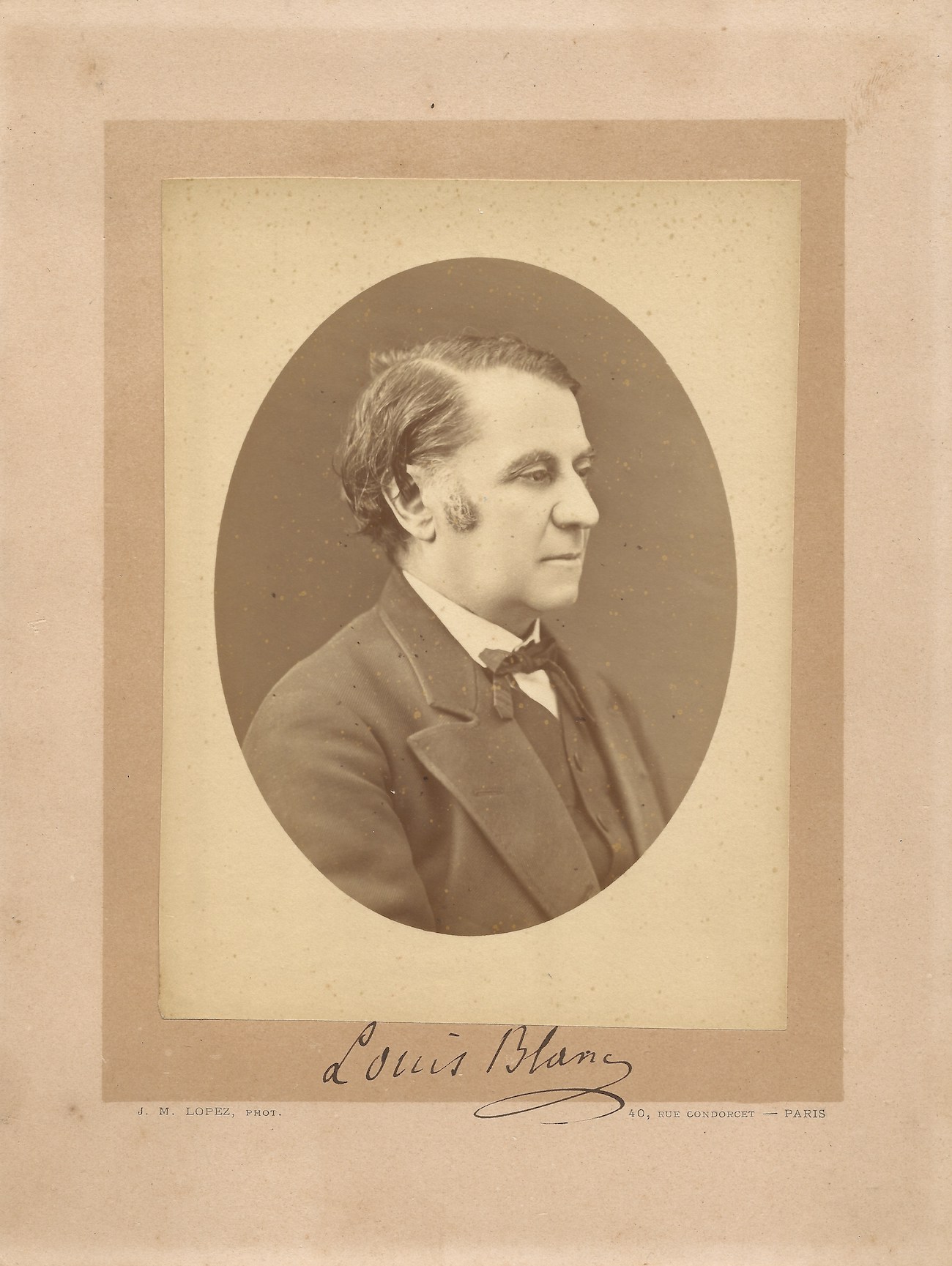 LOUIS BLANC - Autographes des Siècles
