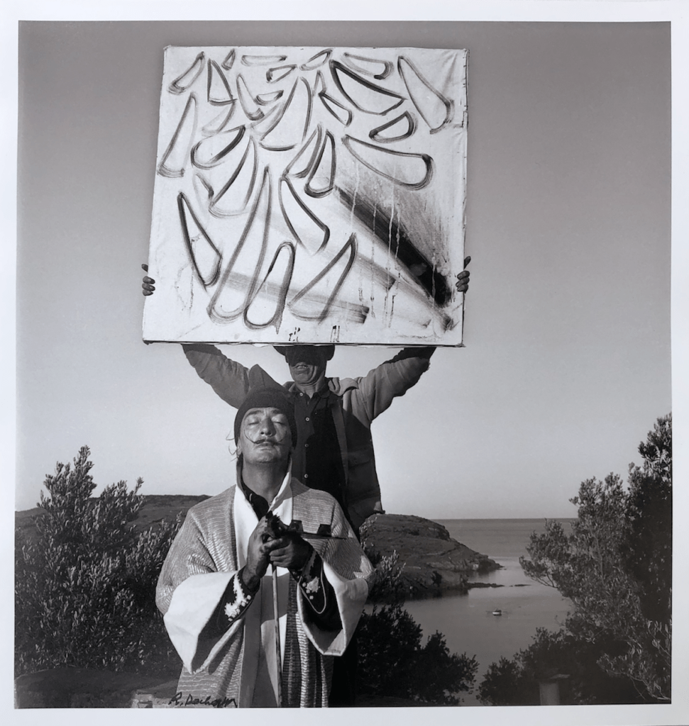 Salvador DALI - Photographie originale par Robert Descharnes.