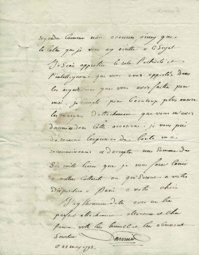 Antoine LAVOISIER et ses acquisitions de fermier général.