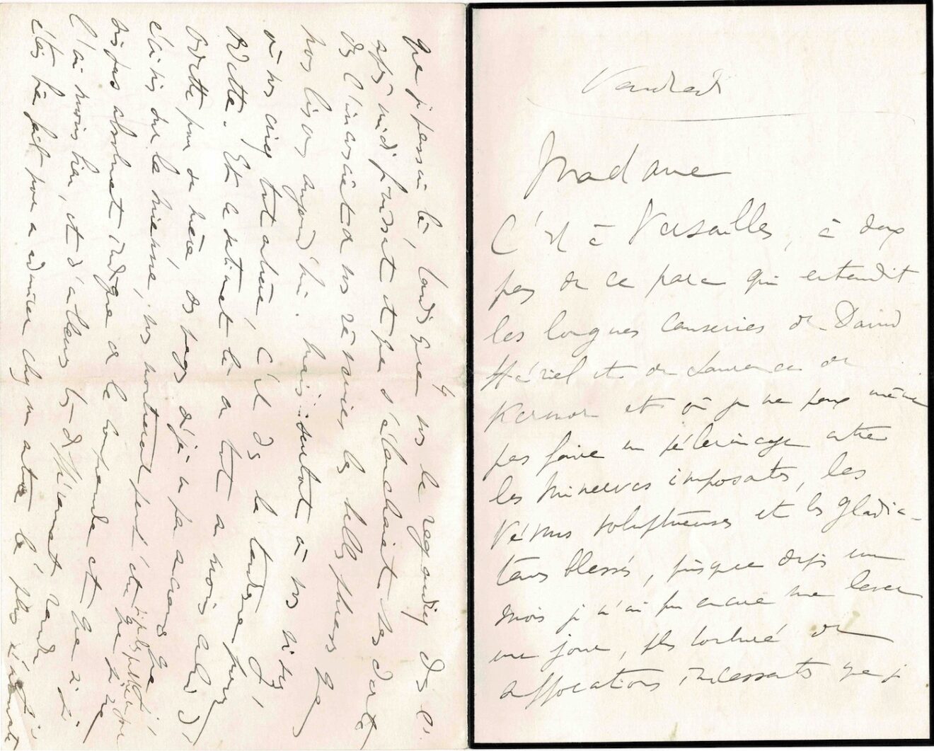 Marcel PROUST évoque Odette auprès de Madame de PIERREBOURG.