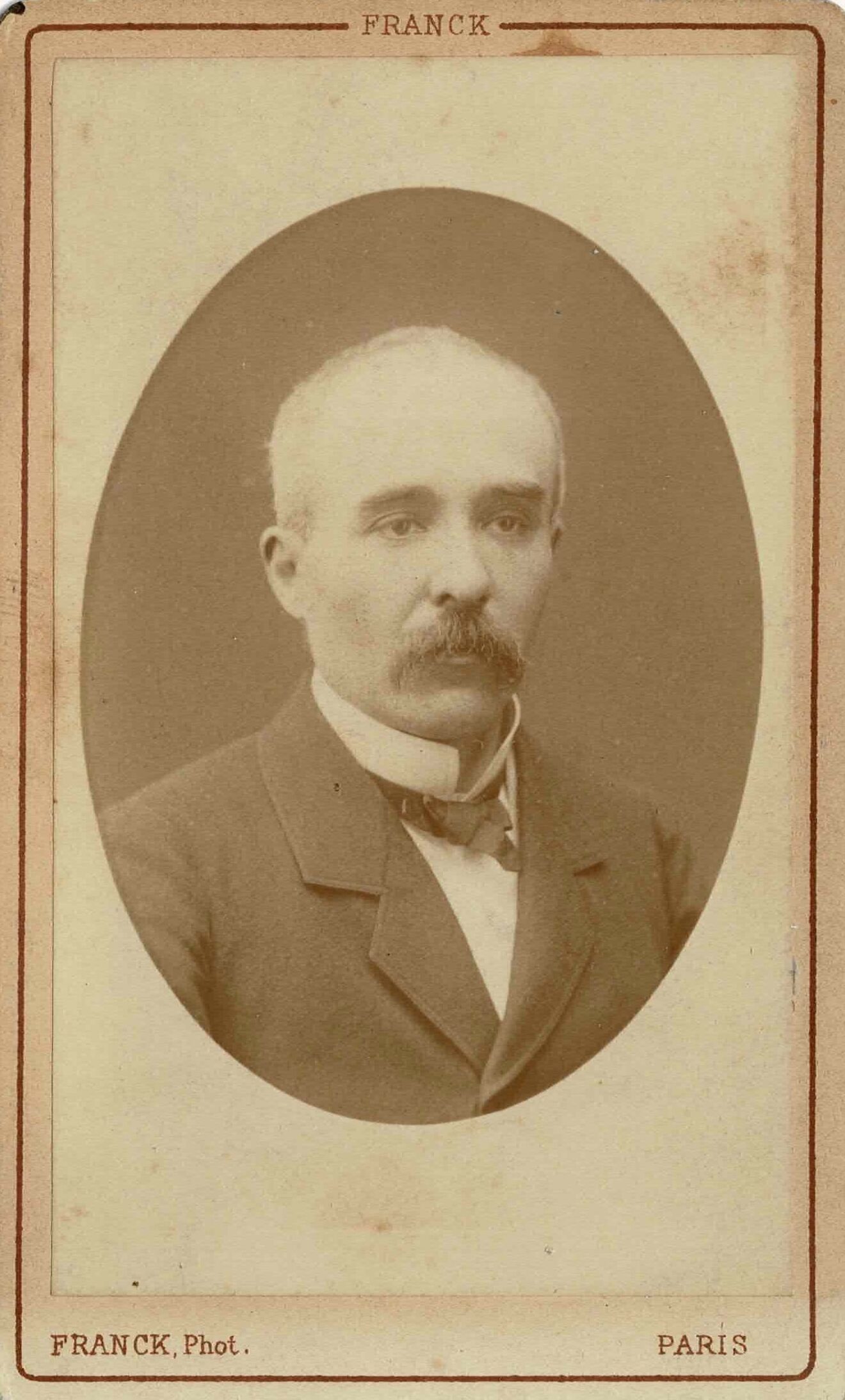 Georges CLEMENCEAU - Fotografía original y tarjeta autógrafa firmada.