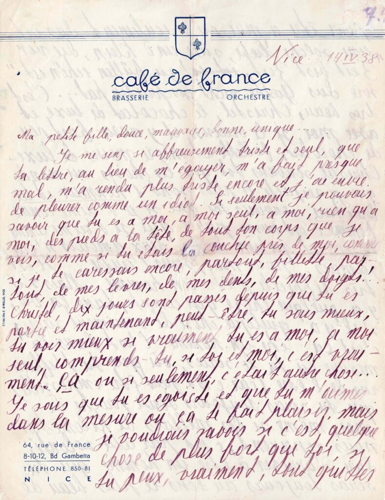 The most beautiful love letter ever: Romain GARY - "Being a man".